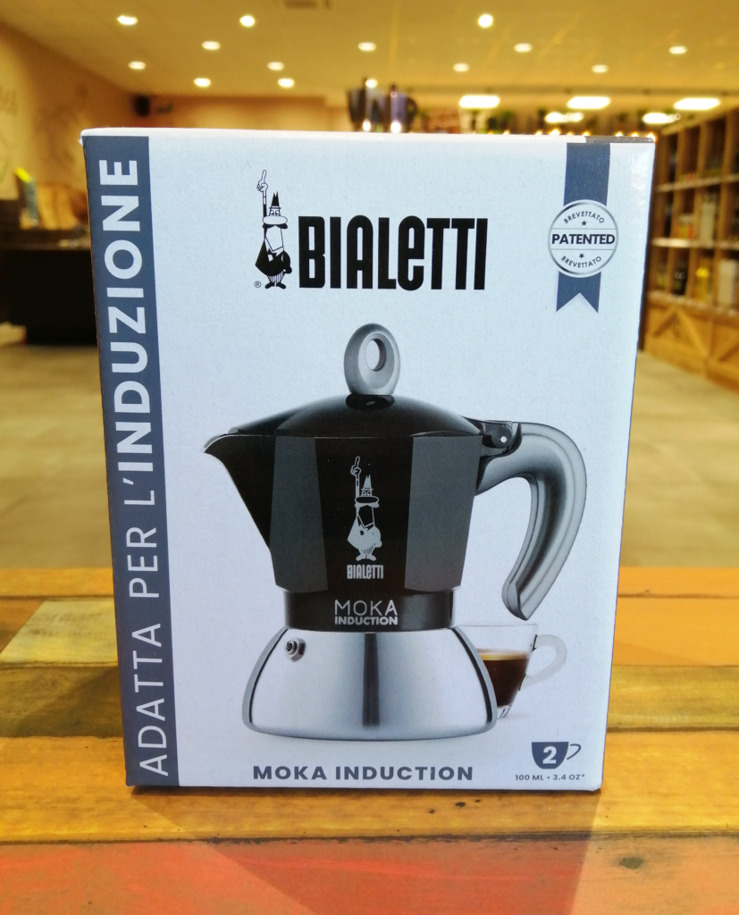 Cafetière Italienne Moka Induction 2 tasses BIALETTI Noir - Epicerie Italienne - Bella Vita ...